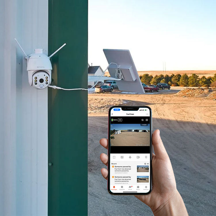 Eagle - Solar Surveillance Camera – AnywhereCam